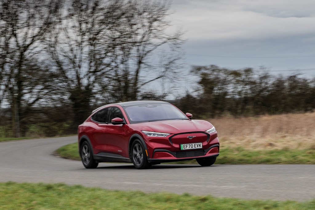Ford Mustang Mach-E (2025) boot space & practicality