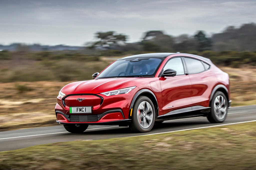 Ford Mustang Mach-E (2024) boot space & practicality