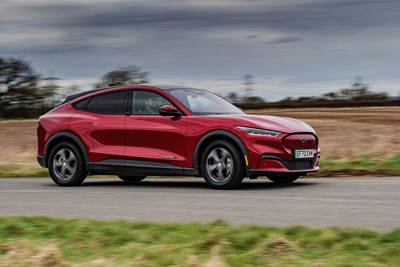 Ford Mustang Mach-E (2025) boot space & practicality