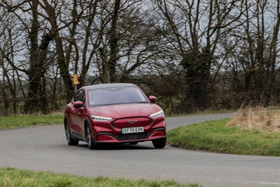 Ford Mustang Mach-E (2024) boot space & practicality