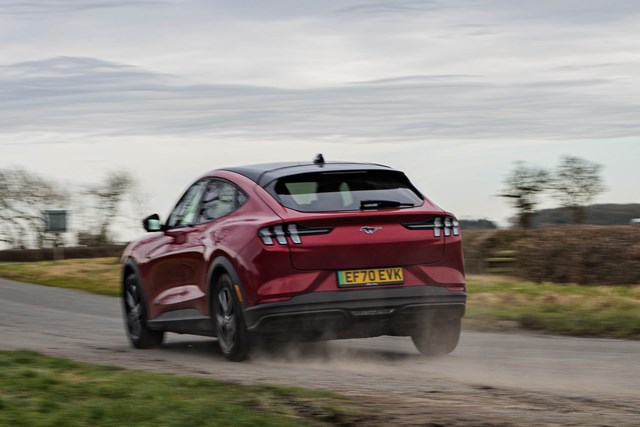 Ford Mustang Mach-E (2024) boot space & practicality