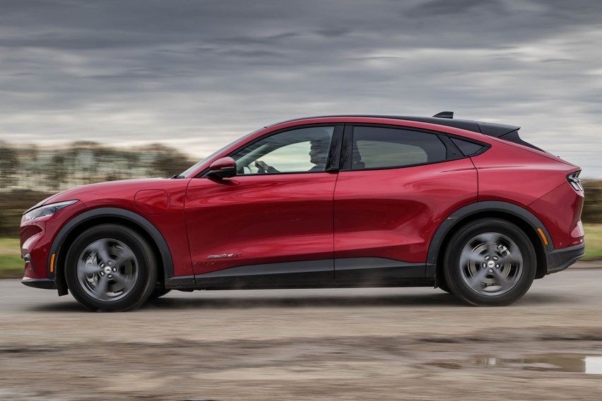 Ford Mustang Mach-E (2025) boot space & practicality