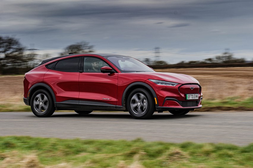 Ford Mustang Mach-E (2025) boot space & practicality