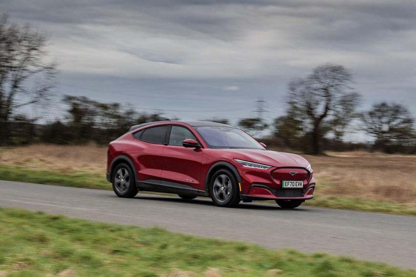 Ford Mustang Mach-E (2025) boot space & practicality