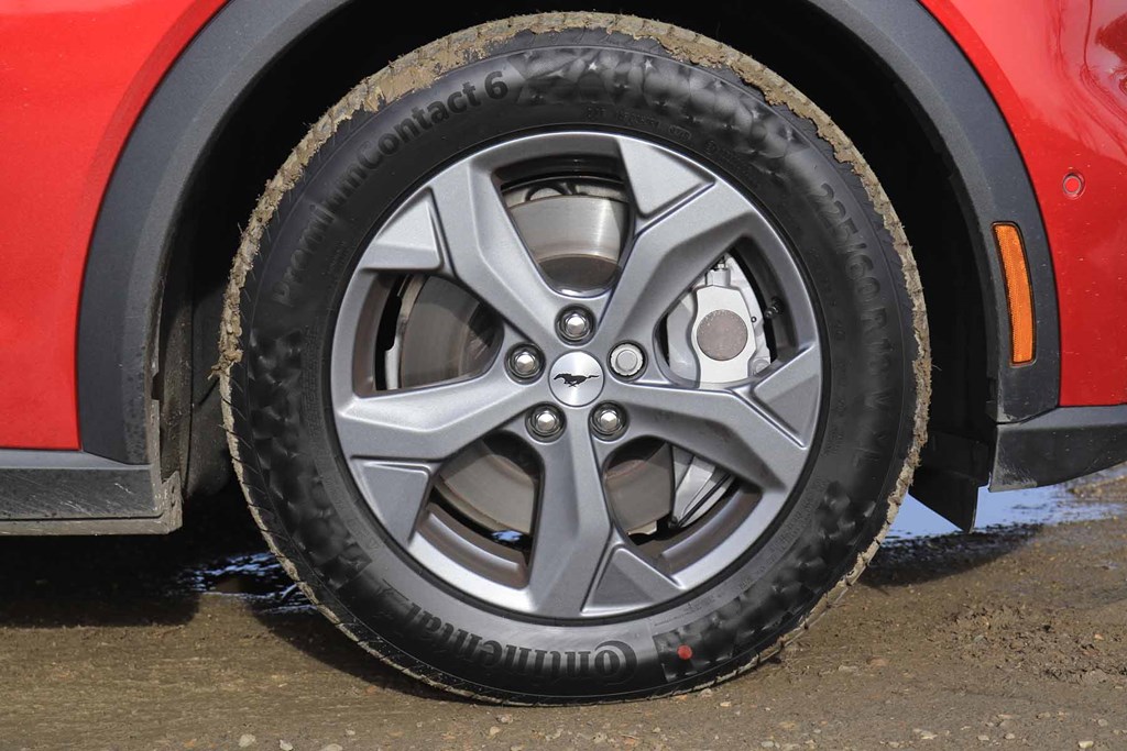 Ford Mustang Mach-E (2025) boot space & practicality