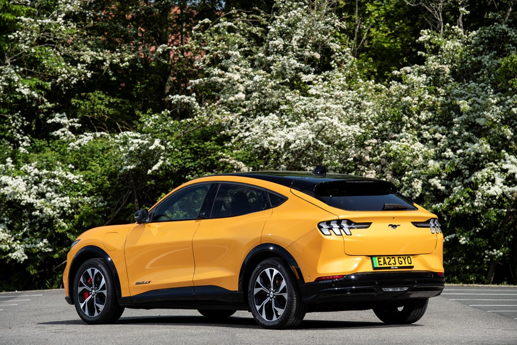 Ford Mustang Mach-E (2024) boot space & practicality