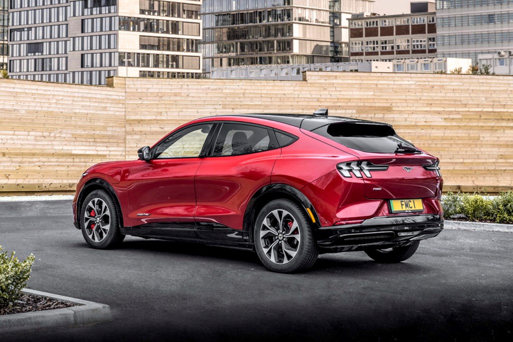 Ford Mustang Mach-E (2024) boot space & practicality