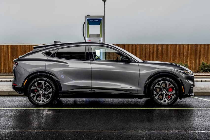 Ford Mustang Mach-E (2025) boot space & practicality