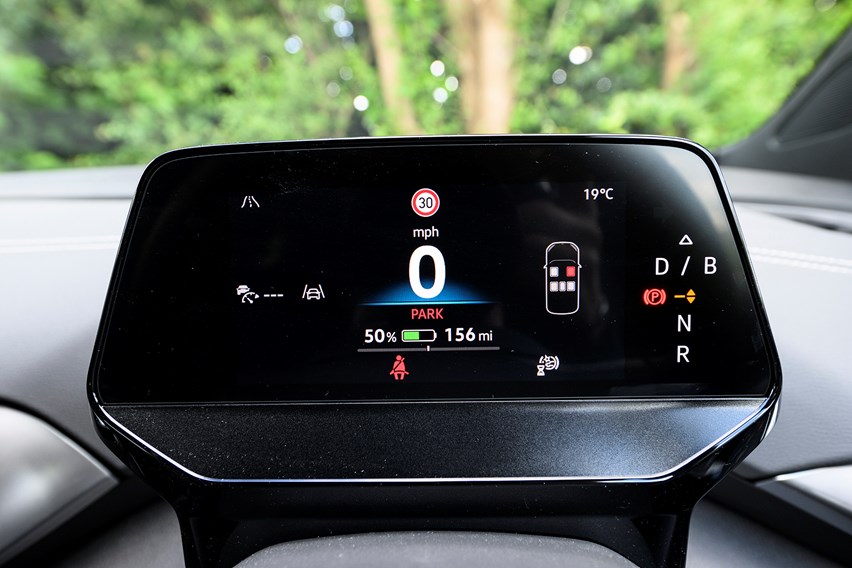 Volkswagen ID.4 (2025) boot space & practicality