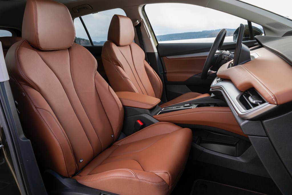 Skoda Enyaq (2025) boot space & practicality