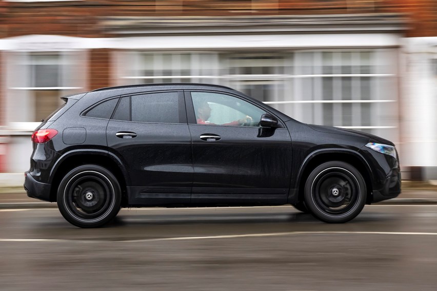 Mercedes-Benz EQA (2025) boot space & practicality