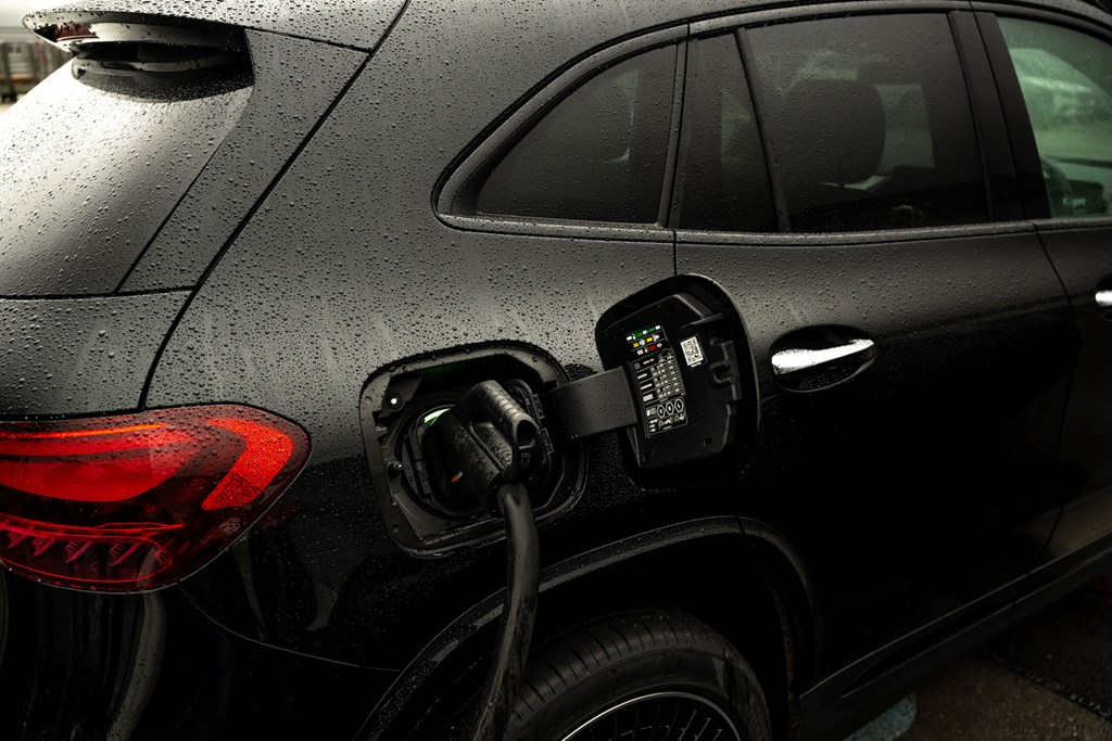 Mercedes-Benz EQA (2025) boot space & practicality