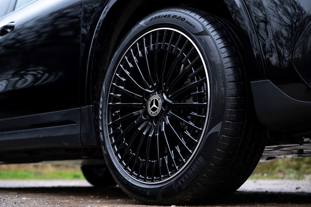 Mercedes-Benz EQA (2025) boot space & practicality