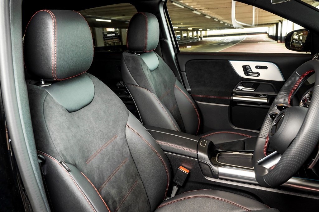 Mercedes-Benz EQA (2025) boot space & practicality