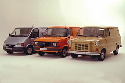 Six decades of an icon - the Ford Transit as it celebrates its 60th ...