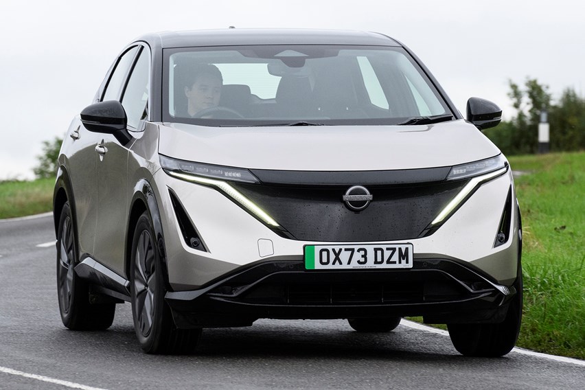 Nissan Ariya (2025) boot space & practicality