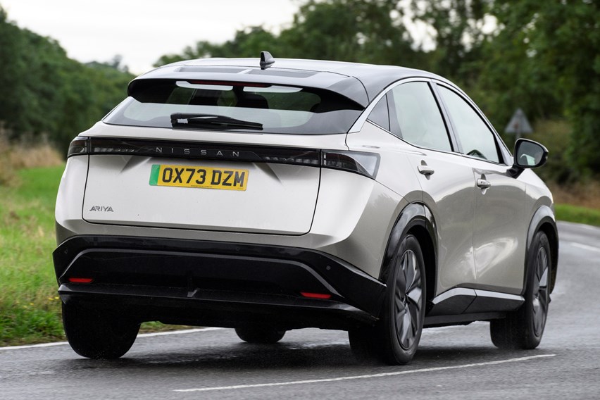 Nissan Ariya (2025) boot space & practicality