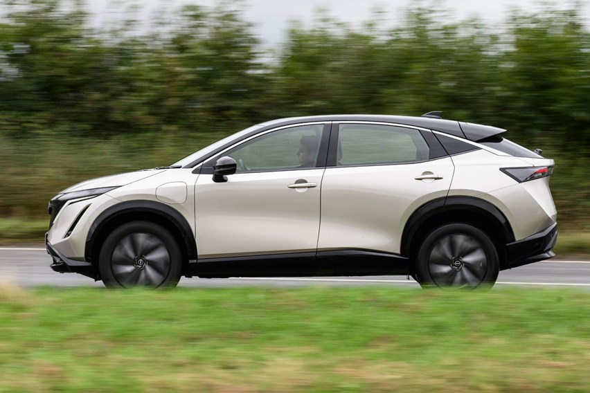 Nissan Ariya (2025) boot space & practicality