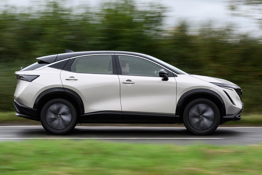 Nissan Ariya (2025) boot space & practicality