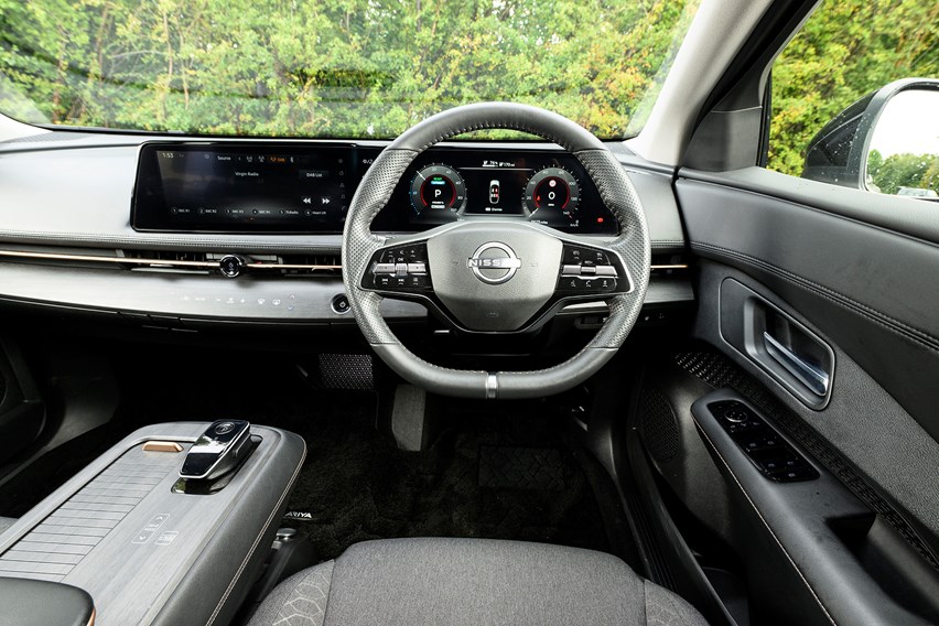 Nissan Ariya (2025) boot space & practicality