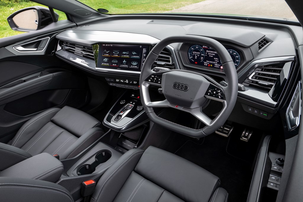 Audi Q4 E-Tron (2026) boot space & practicality