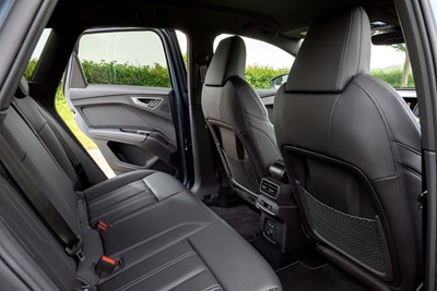 Audi Q4 E-Tron (2025) boot space & practicality