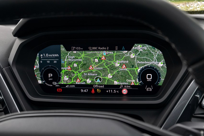 Audi Q4 E-Tron (2025) boot space & practicality