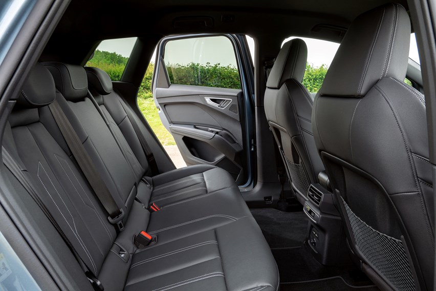 Audi Q4 E-Tron (2026) boot space & practicality