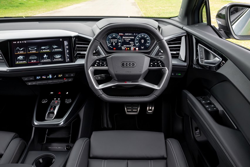Audi Q4 E-Tron (2026) boot space & practicality