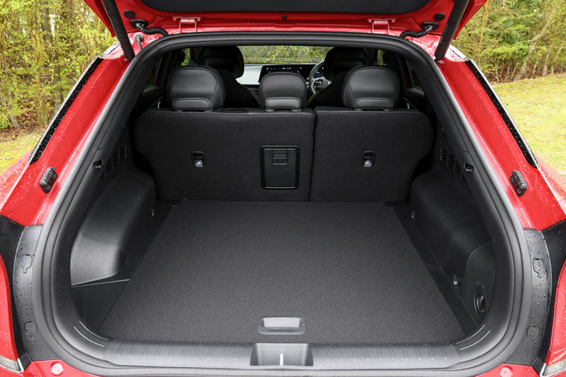 Kia EV6 (2024) boot space & practicality