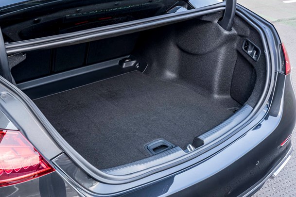 Mercedes-Benz C-Class (2025) boot space & practicality