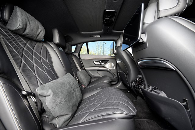 Mercedes-Benz EQS (2026) boot space & practicality