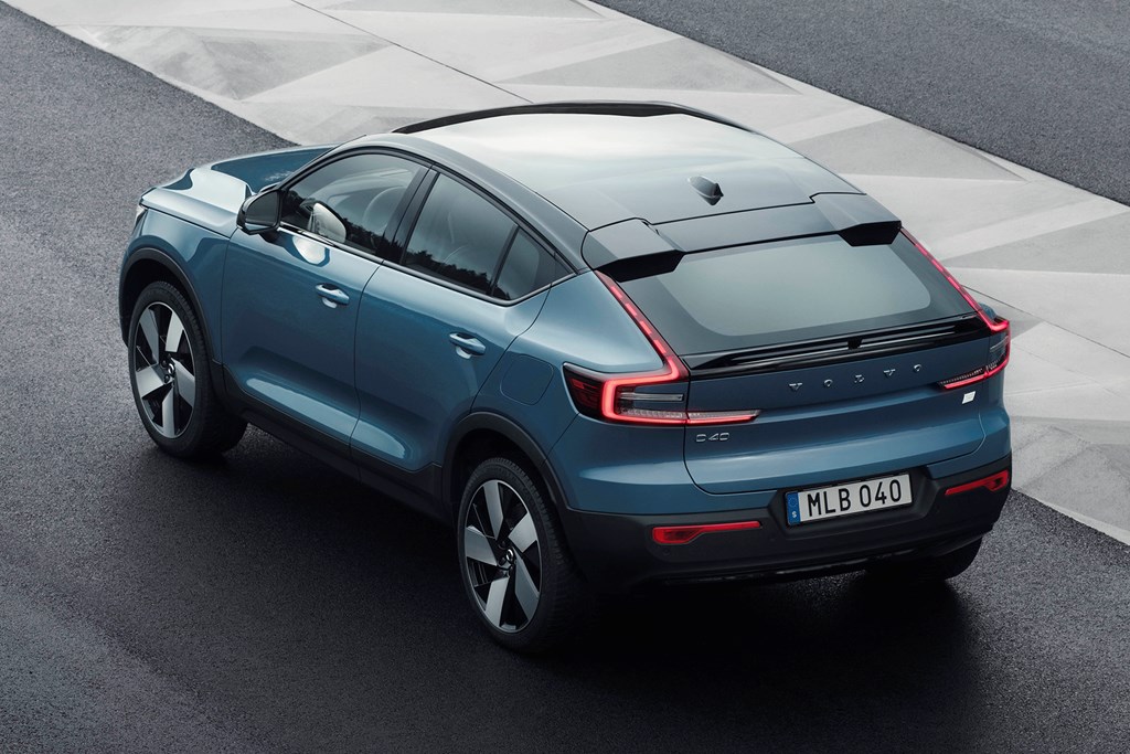 Volvo C40 (2026) boot space & practicality