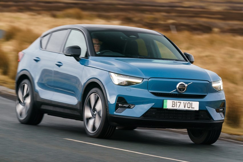 Volvo C40 (2026) boot space & practicality