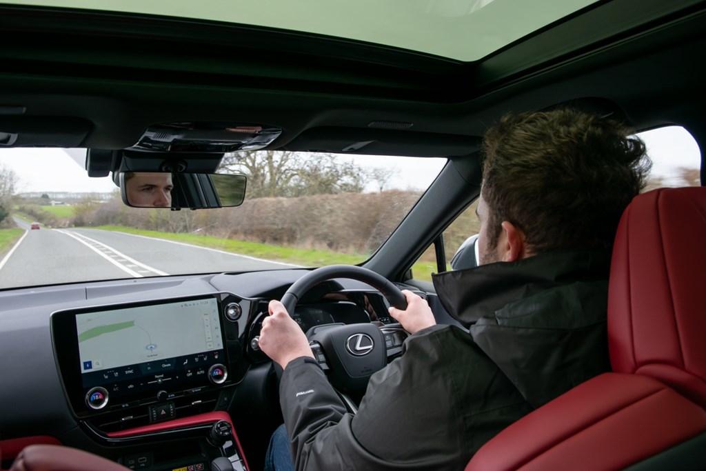 Lexus NX (2026) boot space & practicality