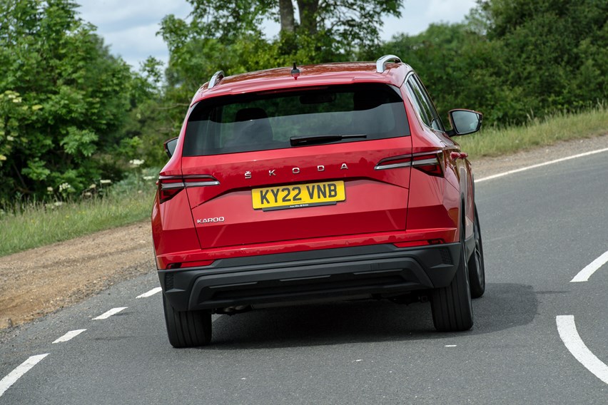 Skoda Karoq (2026) boot space & practicality