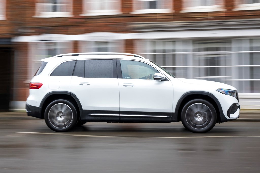 Mercedes-Benz EQB (2025) boot space & practicality