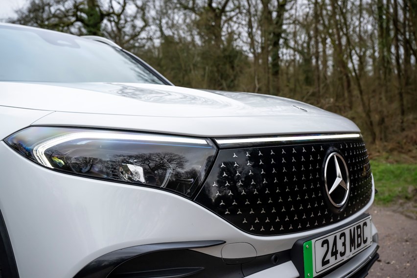Mercedes-Benz EQB (2026) boot space & practicality