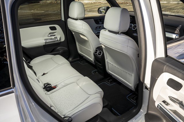 Mercedes Benz Eqb 2023 Boot Space And Practicality Parkers