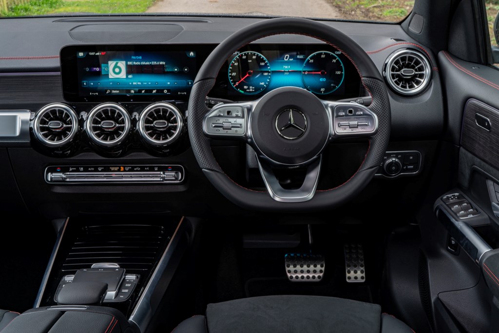 Mercedes-Benz EQB (2023) boot space & practicality | Parkers