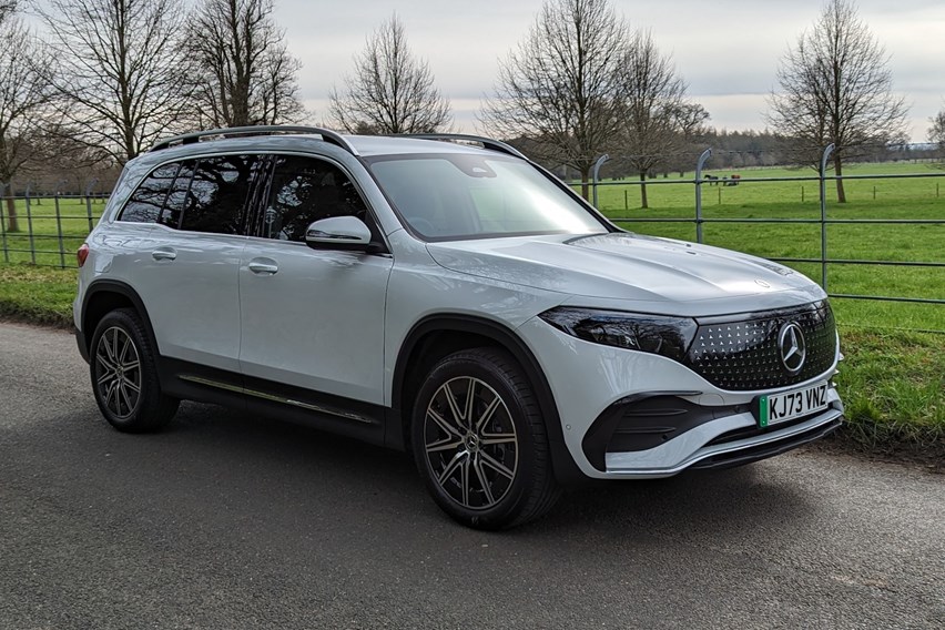 Mercedes-Benz EQB (2026) boot space & practicality