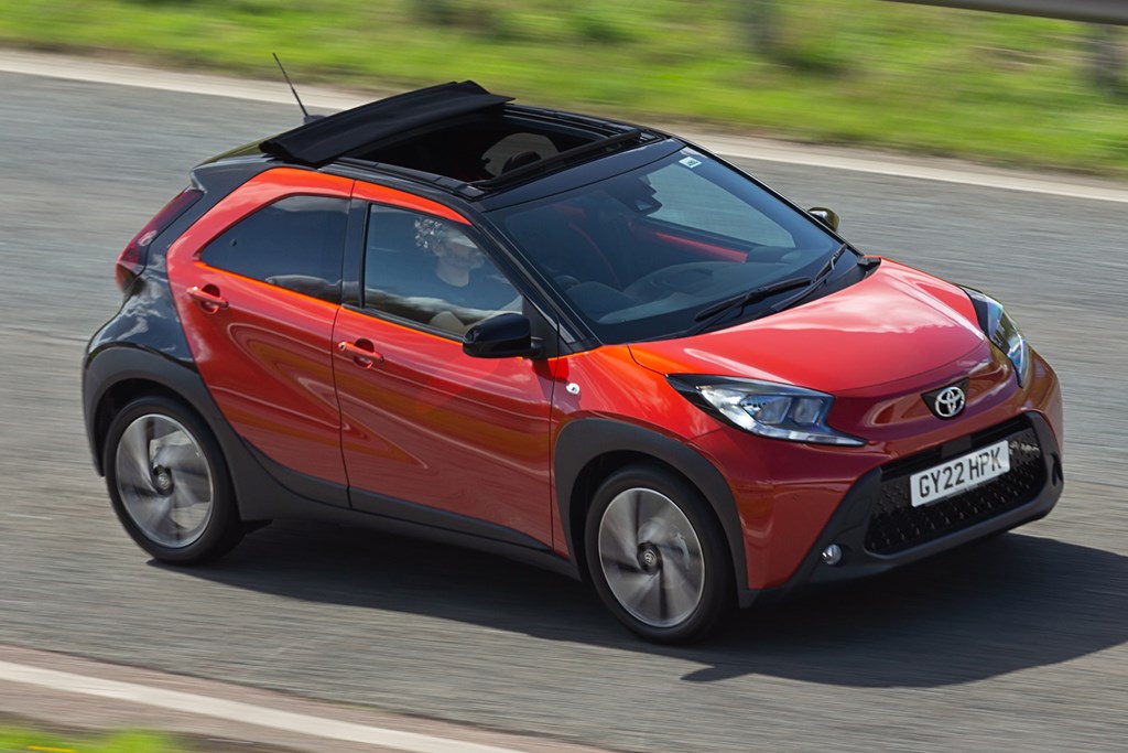 Used Toyota Aygo X (2021 - 2025) boot space & practicality