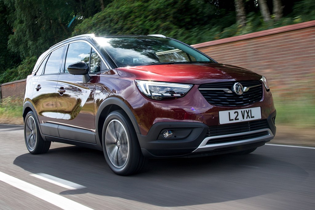 Used Vauxhall Crossland X SUV (2017 - 2020) boot space & practicality