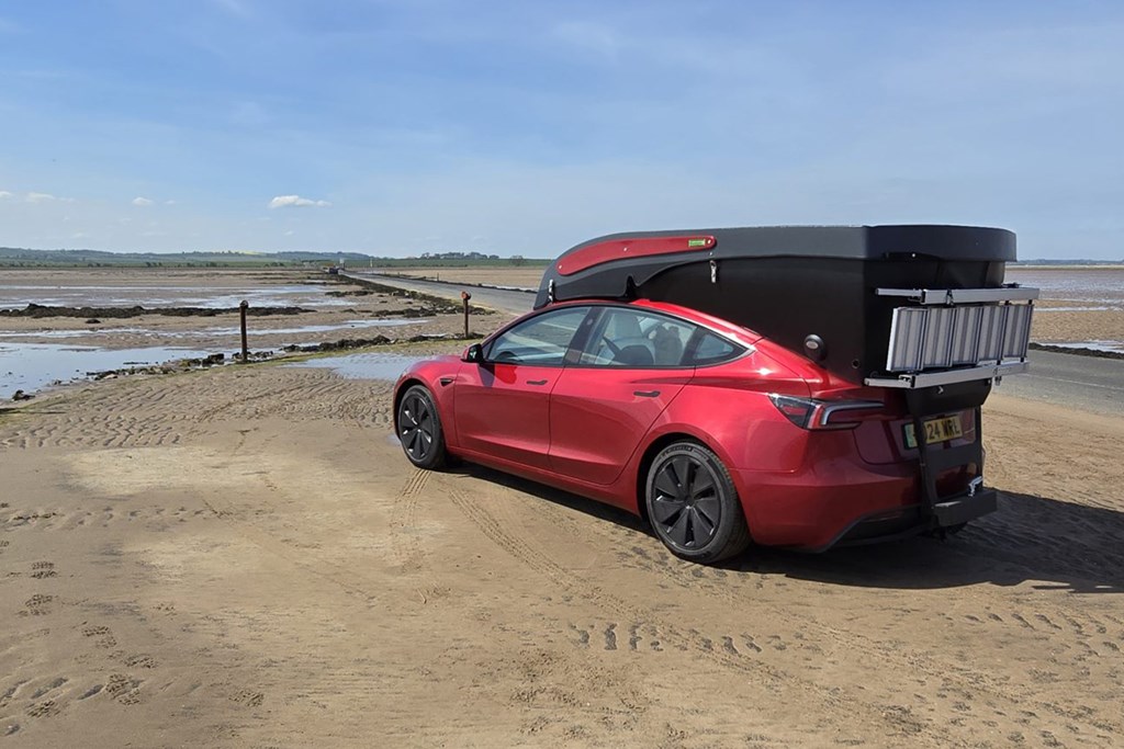 Tesla Model 3 gets clever British-built campervan conversion