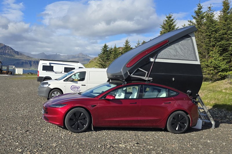 Tesla Model 3 gets clever British-built campervan conversion
