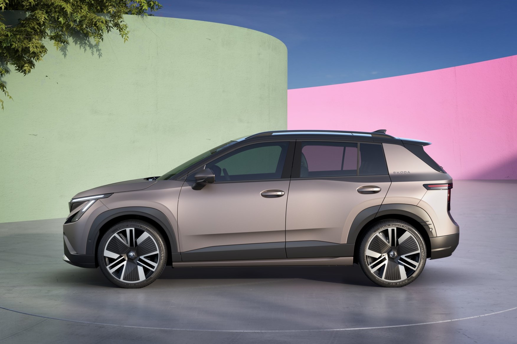 Skoda Epiq EV SUV shown nearly ready for 2026 launch