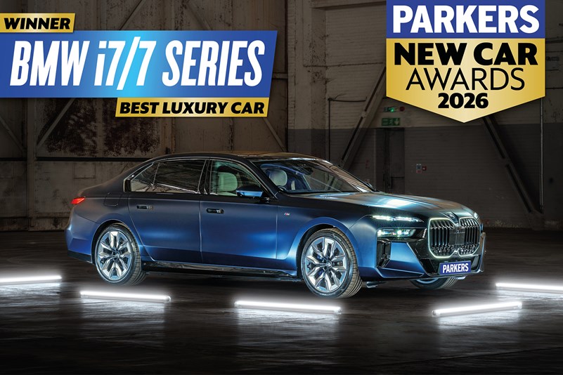 Best Luxury Car: BMW 7 Series and i7 | Parkers New Car Awards 2026