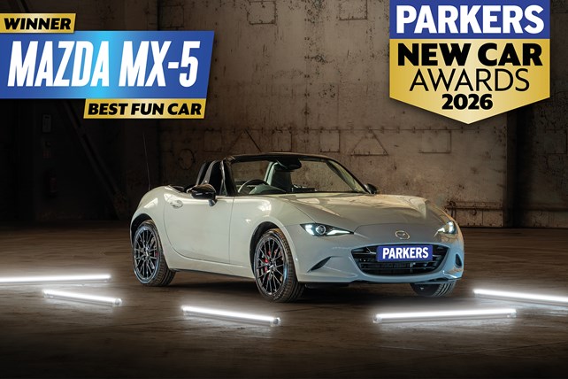 Best Fun Car: Mazda MX-5 | Parkers Awards 2026
