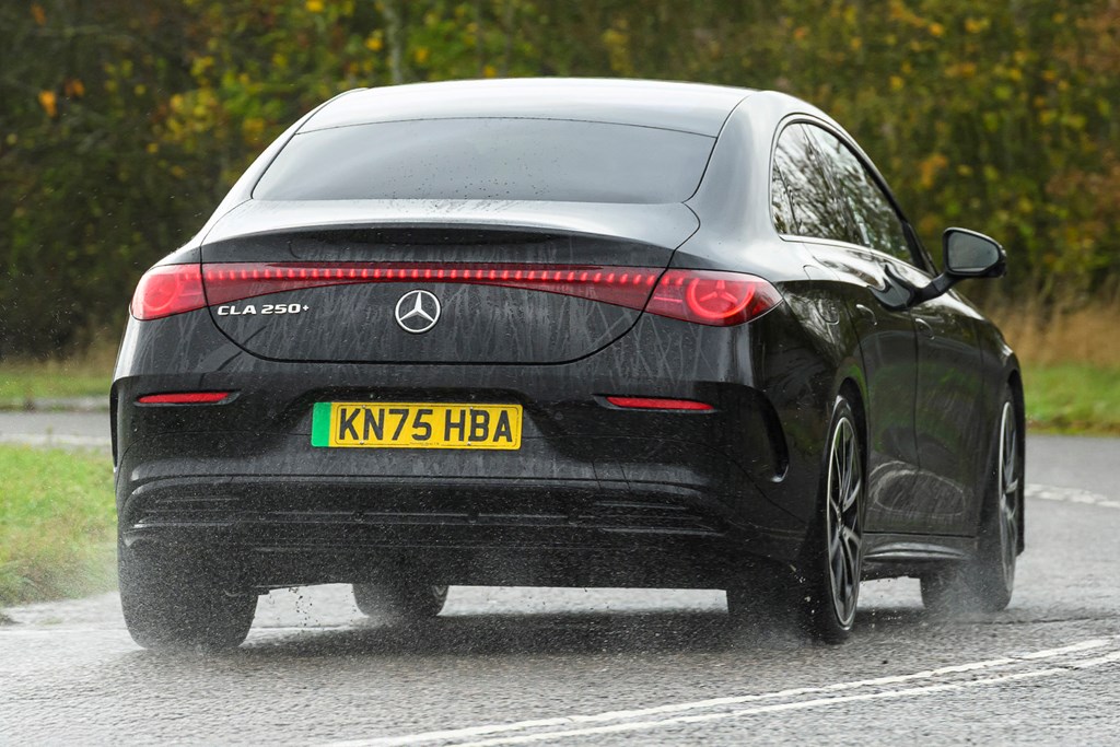 Mercedes-Benz CLA Electric (2026) boot space & practicality