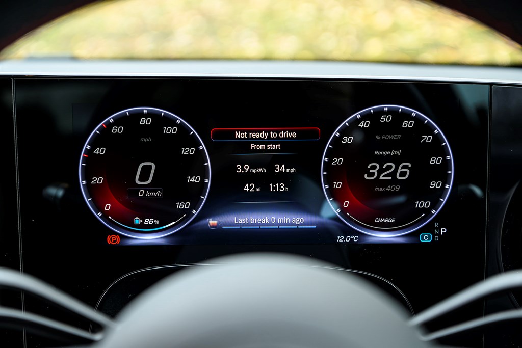 Mercedes-Benz CLA Electric (2026) boot space & practicality